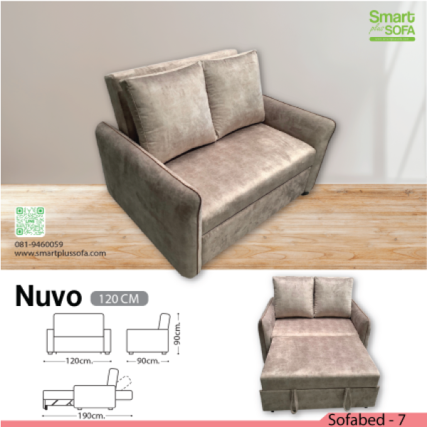 Nuvo 120 cm - smartplussofa